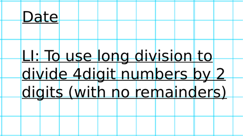 Division - Chunking | Teaching Resources Division - Chunking | Teaching Resources