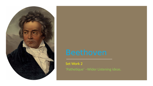 GCSE: 'BEETHOVEN - PATHETIQUE' : Edexcel/Pearson PACK | Teaching Resources
