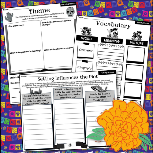 "Funny Bones" Book Companion Activities | Teaching Resources