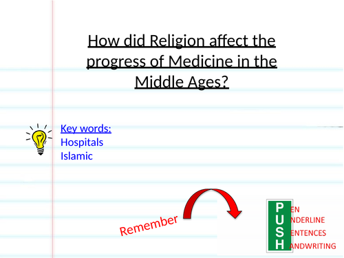 AQA Health & the people: Medieval medicine | Teaching Resources