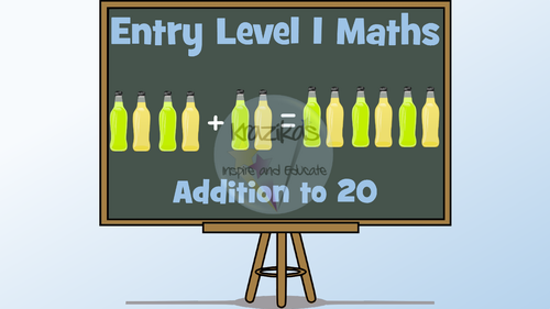 AQA Entry Level 1 Maths - Addition - PowerPoint Lesson and Workbook ...