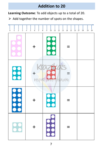 AQA Entry Level 1 Maths - Addition - PowerPoint Lesson and Workbook ...