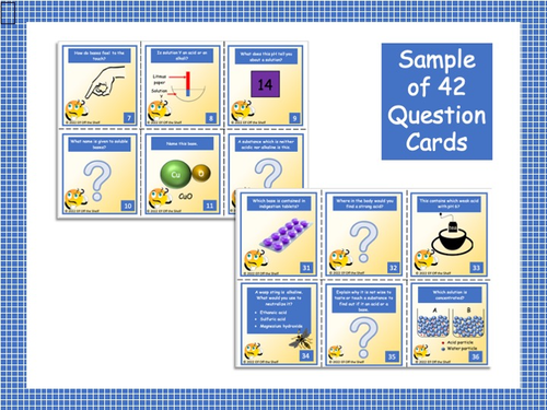 Acids Bases and Indicators Board Game KS3 | Teaching Resources
