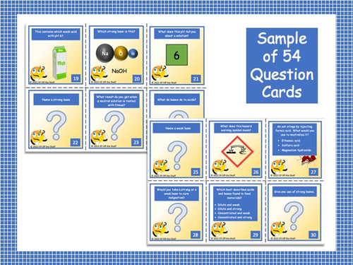 Acids Bases and Indicators Board Game KS3 | Teaching Resources