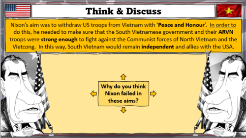 Vietnam War - Failure of Vietnamisation - USA Conflict Home & Abroad ...