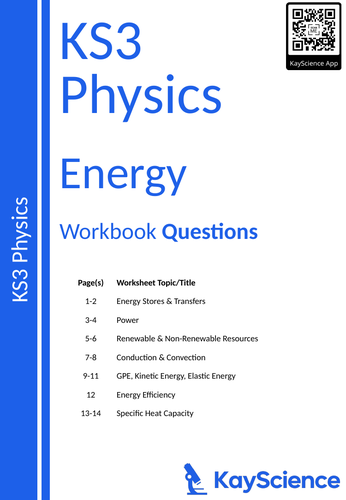 KS3 Energy Question Booklet | Physics | Teaching Resources