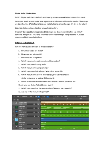 Introduction to Digital Audio Workstations - Music Technology ...