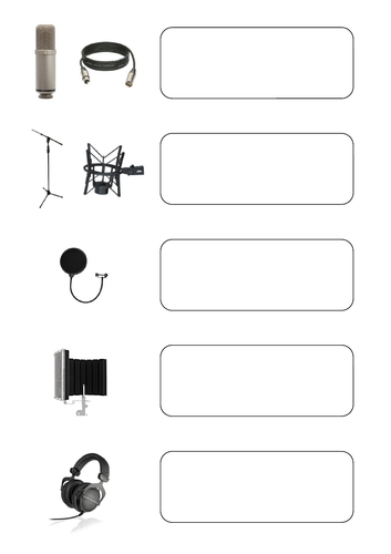 Recording Vocals - Music Technology | Teaching Resources