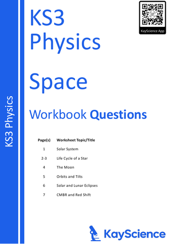 KS3 Space Question Booklet | Physics | Teaching Resources