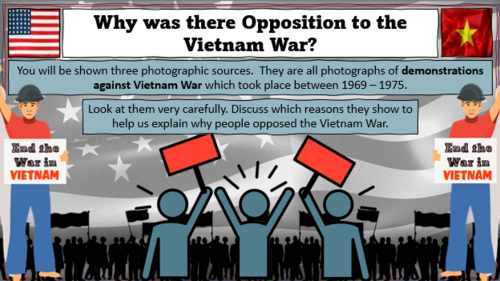 Vietnam War Opposition - USA Conflict Home & Abroad - GCSE Edexcel ...