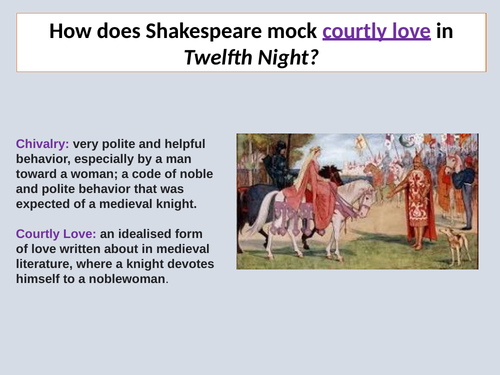 Twelfth Night - Act 3 | Teaching Resources