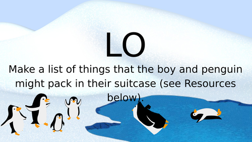 Lost and Found story/ Penguins/ Polar region | Teaching Resources