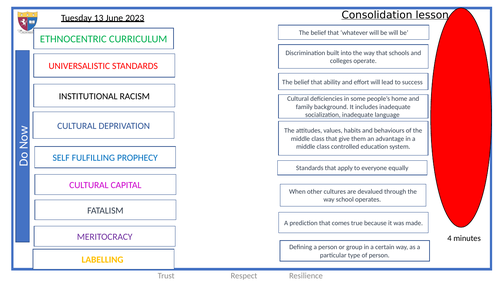 AQA Sociology internal and external factors affecting achievement ...