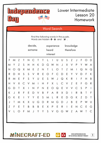 Bundle PPT lesson Independence day 7-9 years with Homework & Preview ...