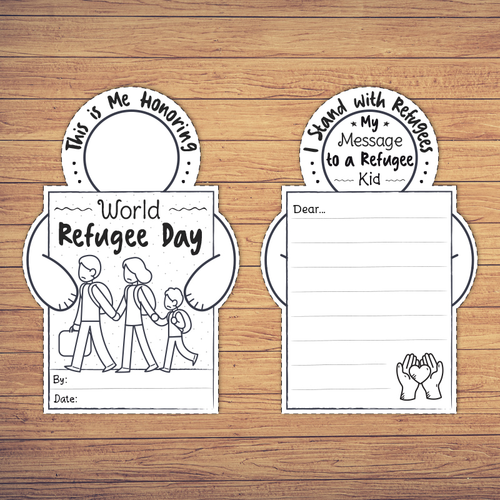Refugees Day Craft and Writing Prompt | Teaching Resources