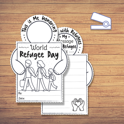 Refugees Day Craft and Writing Prompt | Teaching Resources