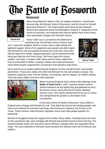 Lesson 4 of 5 - The Princes in the Tower Mystery (War of the Roses ...