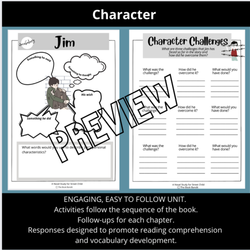 STREET CHILD by Berlie Doherty NOVEL STUDY and Literacy Unit | Teaching ...
