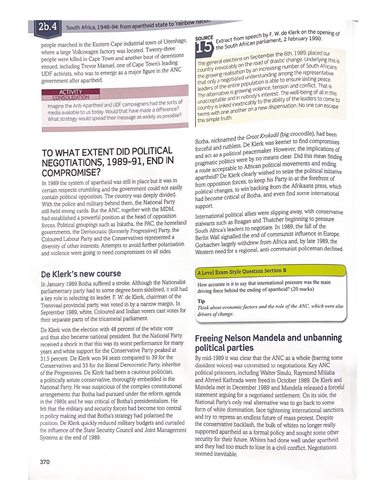 Lesson 3 - To what extent did political negotiations, 1989–91, end in ...