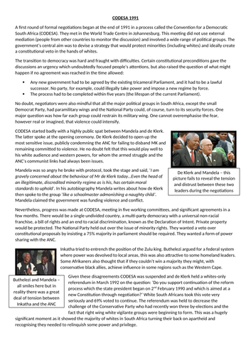 Lesson 3 - To what extent did political negotiations, 1989–91, end in ...