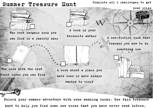 Summer Reading Treasure Hunt | Teaching Resources