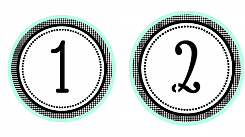 Black, white and pastel theme classroom decor display pack | Teaching ...