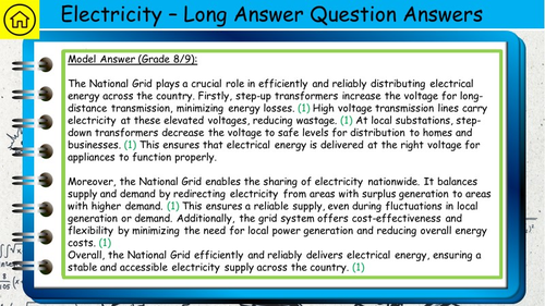 Physics Paper 1 Revision MCQs & Long Answer Questions AQA GCSE ...