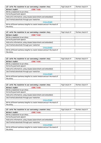 'Beowulf’ - Overcoming a Monster Story - Talk for Writing Style English ...