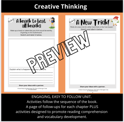 NEVERMOOR The Trials of Morrigan Crow NOVEL STUDY Literature Unit ...