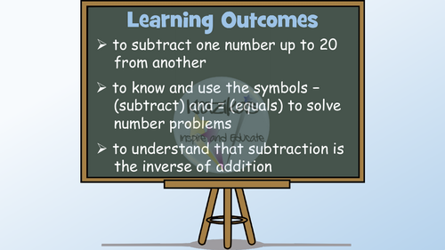 Aqa Entry Level 1 Maths Subtraction Powerpoint Lesson Teaching Resources