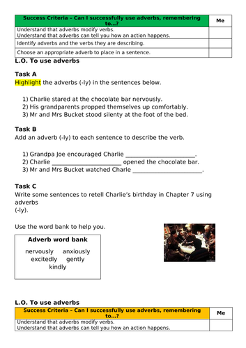 Charlie and The Chocolate Factory planning (2 week unit) | Teaching ...