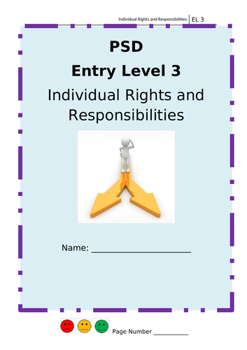 PSD Entry Level 3 Individual Rights and Responsibilities (ASDAN ...