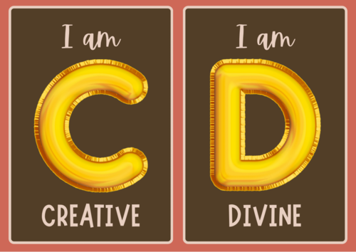 Affirmation Alphabet | Teaching Resources