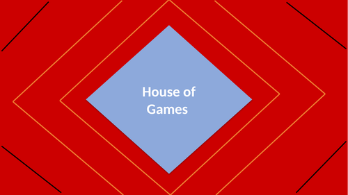 House of Games/Sport Quiz | Teaching Resources