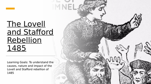 The Lovell and Stafford Rebellion | Teaching Resources