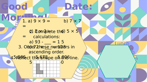 Year 4 Autumn 2 Maths Morning Slides | Teaching Resources Year 4 Autumn 2 Maths Morning Slides | Teaching Resources