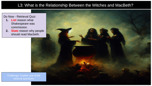 Macbeth SoW | Teaching Resources