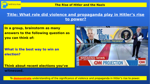 IB History - Violence and Propaganda in Hitler's Rise to Power ...
