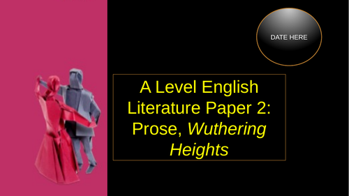 Edexcel A Level English Literature: Wuthering Heights Recap | Teaching ...