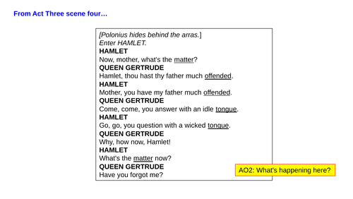 OCR English Literature Paper 1: How to Approach Hamlet exam questions ...