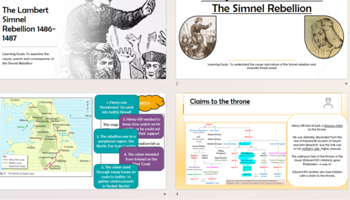 The Lambert Simnel Rebellion | Teaching Resources