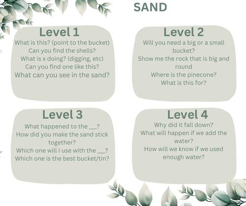 Blanks Level Questioning EYFS Provision Prompts | Teaching Resources Blanks Level Questioning EYFS Provision Prompts | Teaching Resources