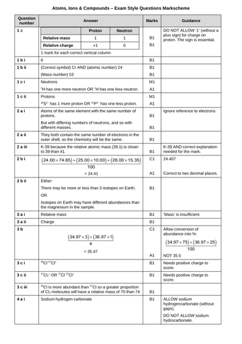 OCR A level Chemistry 2.1.2 Compounds, formulae and equations Lesson ... OCR A level Chemistry 2.1.2 Compounds, formulae and equations Lesson ...