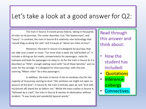 AQA English Language Paper 2 2023 | Teaching Resources