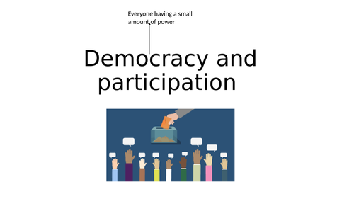 UK Democracy and Participation (Edexcel Politics A-level) | Teaching ...