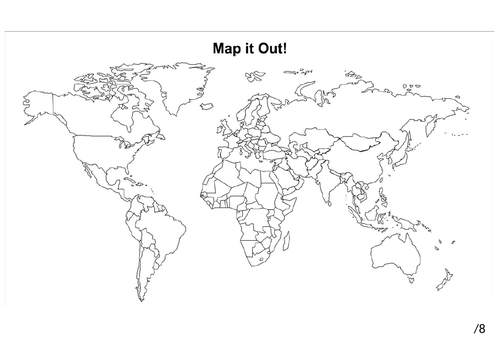 Geography summer end of term quiz 2023 KS3 | Teaching Resources