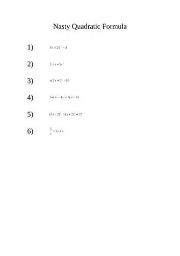 Algebra Set 1 10 worksheets | Teaching Resources
