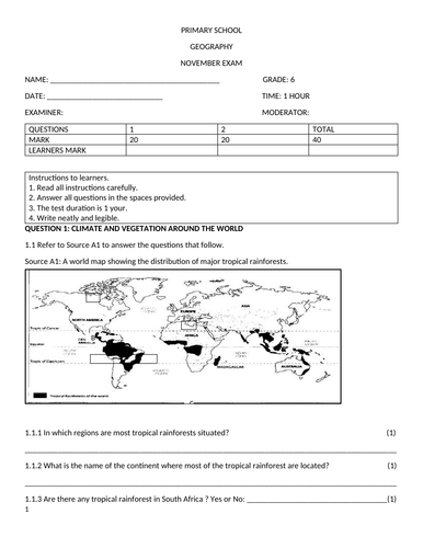 Geography | Teaching Resources