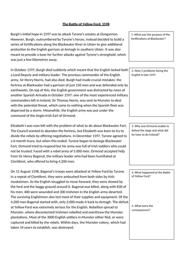 Tudor Rebellions DS5: The Battles of Yellow Ford and Curlew Pass ...