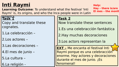 Inti Raymi Inca Festival of Peru, Latin America | Teaching Resources